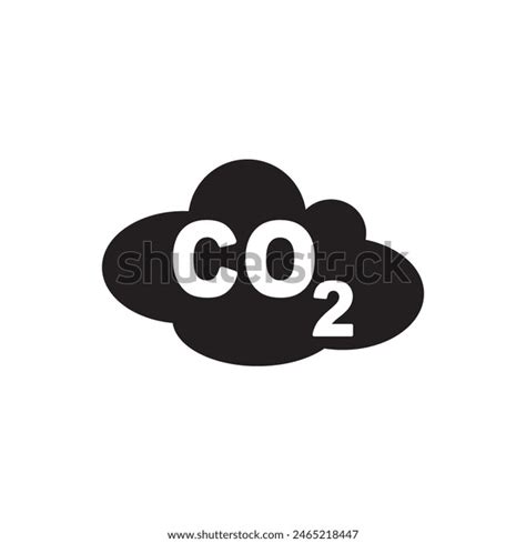 Carbon Dioxide Symbol Logo Icondesign Vector Stock Vector Royalty Free