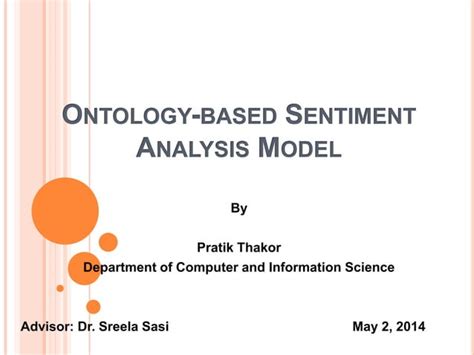 Ontology Based Sentiment Analysis Ppt