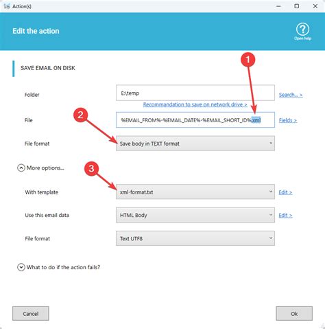 How To Save Or Export Emails In Xml In Real Time Help