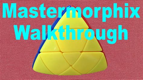 mastermorphix walkthrough solve youtube