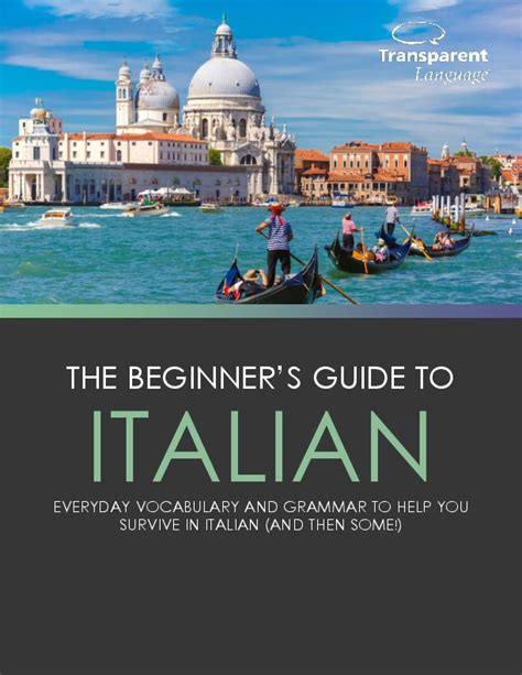 Beginners Guide To Italian PDFCOFFEE