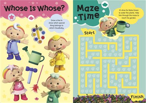 Cloudbabies Look After The Sky Sticker Activity Book Scholastic Shop