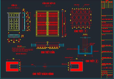 Thư Viện File Cad Cửa Các Loại Trọn Bộ File Cad Khủng Nhất