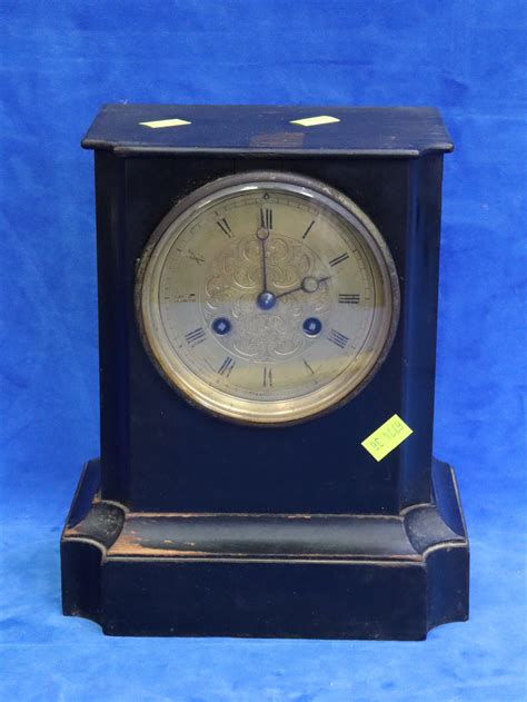 Lot Antique Abrocot And Delettrez Paris Mantle Clock
