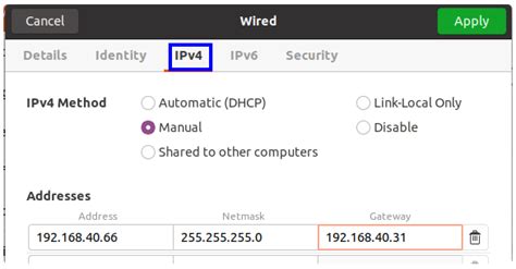 Linux 系统中如何更改 IP 地址 linux更改ip