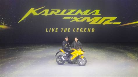 Hrithik Roshan Unveils New Hero Karizma Xmr 210 Price Starts At Rs 1