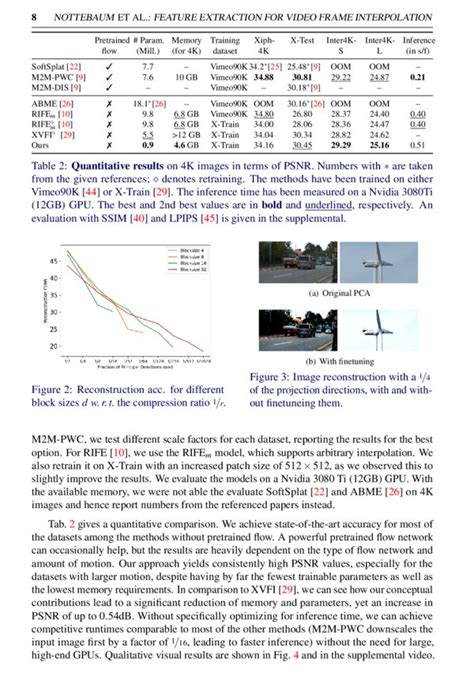 Efficient Feature Extraction For High Resolution Video Frame