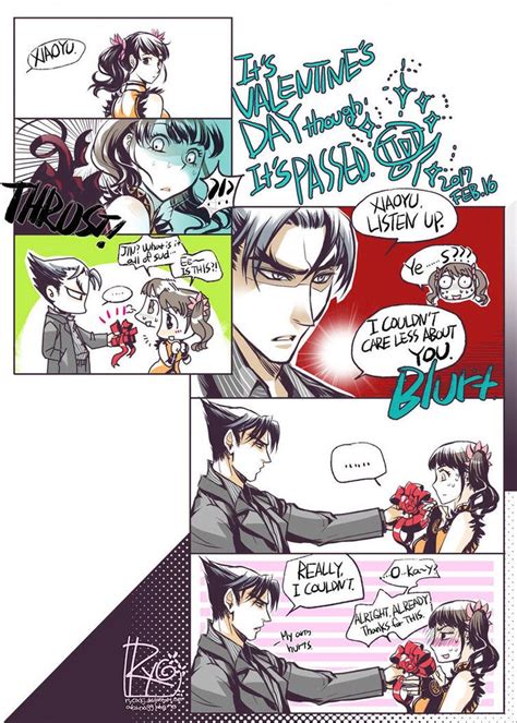 An Image Of Some Comics With Different Characters In The Same Panel One Is Holding A Flower