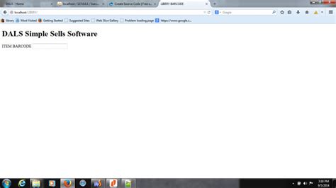 barcode validation sourcecodester
