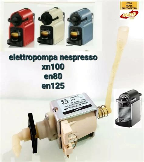 Elettropompa Macchina Caffe Krups Nespresso Ulka Model E En4fm Eur 11