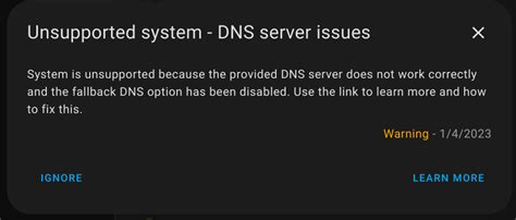Bad Dns Policy Rhomeassistant