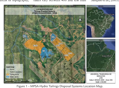 Figure 1 From Modeling The Percentage Of Solids In Bauxite Mining Tailings Using Geoprocessing