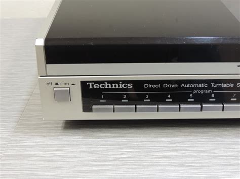 Technics Sl 6 Programmable Tracks Linear Tracking Turntable The Turntable Store