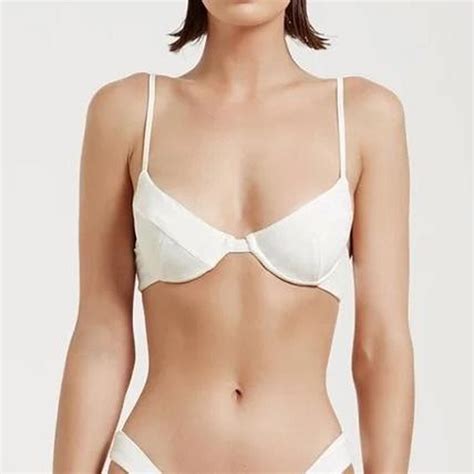 Myra Swim Jardin Top Vanilla Rrp 99 00 Size Xs Depop