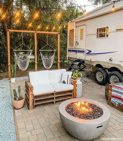 Campsite Decorating Camping Decor Camper Decor