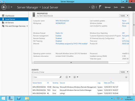Configure Server 2012 R2 Server Babetechnician Co Uk