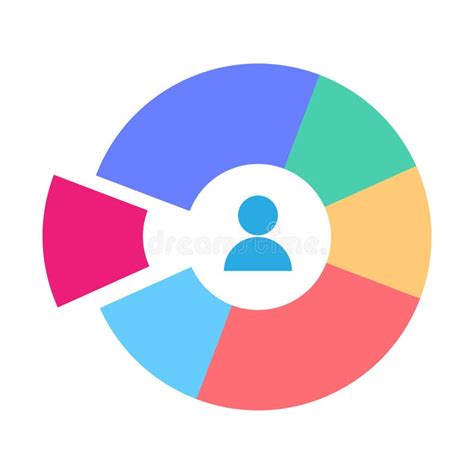 Audience Segmentation A Flat Color Vector Element Forms The Basis Of A Marketing Strateg Stock
