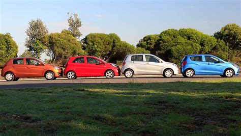 Holden Spark Kia Picanto Mitsubishi Mirage And Suzuki Celerio 2016