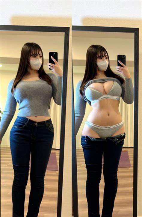 새로 산 팬티 And 브라가 너무 마음에 든 여대생