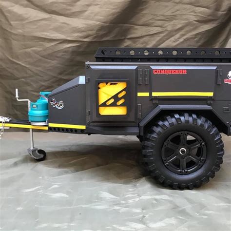 Download Stl Rc 110 Trailer Scale Conqueror Uev310 Off Road ・ Cults