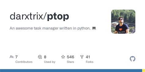 Ptop A Much Better Task Manager Than Top Written In Python Python