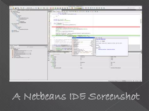 Gui Programming In Java Using Netbeans A Review Pptx