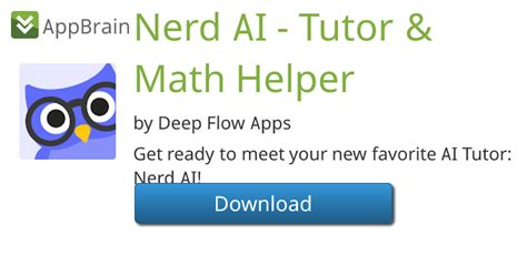 Nerd Ai Tutor And Math Helper For Android App Stats And Insights