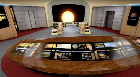 This Star Trek The Next Generation Enterprise D Vr Tour Is A Killer
