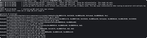 开启servermesh后，ks Apiserver Pod 无法启动 · Issue 5636 · Kubespherekubesphere · Github