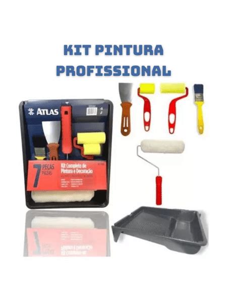 Kit De Pintura Completo 7 Peças Atlas Hartz Tintas