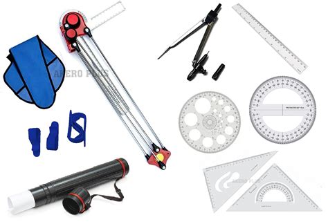 Akero Plus Engineering Drawing Kit Set Of 8 Items Mini Desertcart India