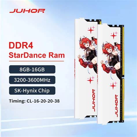 Оперативная память Juhor Ddr4 16g 8g 32g память для настольного