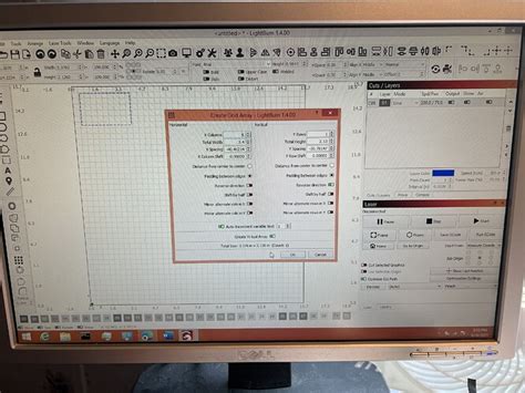 Array Does Not Create Rows Or Columns Lightburn Software Questions