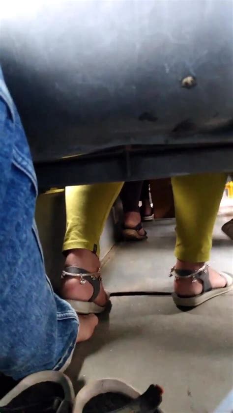 Candid Foot Trample On Bus Candid Foot Trample On Bus