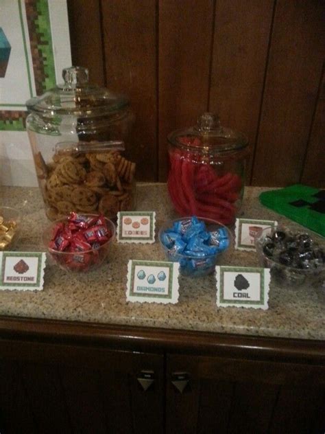 Minecraft Candy Bar