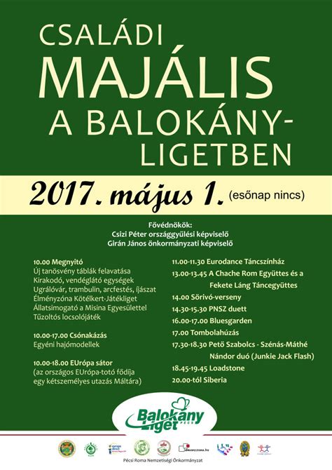 Családi Majális A Balokány Ligetben Mecsek Egyesület