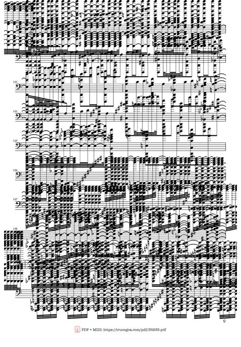 [sheet] U N Owen Was Her Death Waltz Pdf Piano Lời And Hợp âm Nốt Nhạc