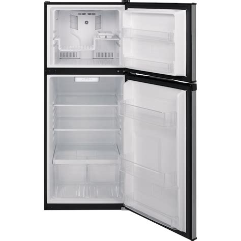 Ge 1155 Cu Ft Counter Depth Top Freezer Refrigerator Stainless Steel