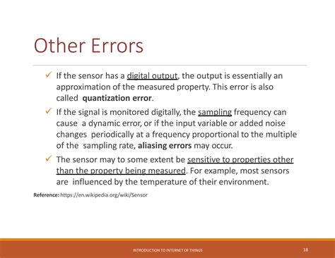 Internet Of Things Sensors And Actuatorpptx Internet Of Things Internet
