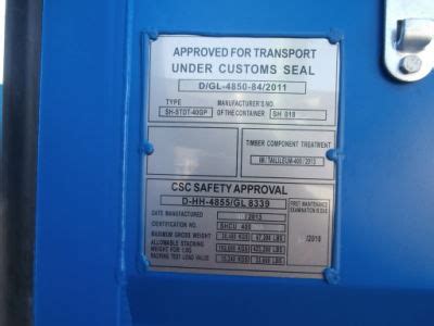 Qingdao FT ISO Shipping Container M Standard Shipping Container Csc Certificate China Used