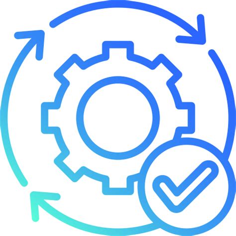 Execution Generic Gradient Outline Icon