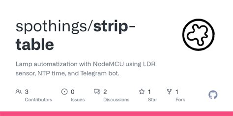 Github Spothingsstrip Table Lamp Automatization With Nodemcu Using