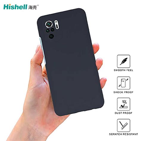 China Redmi Note 10s Liquid Silicone Back Cover Case Charcoal Gray