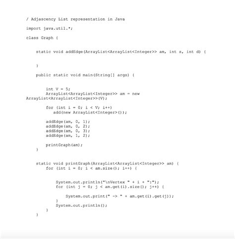 Solved Fill In The Missing Java Codes As Well As