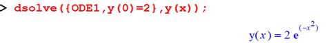 Lesson 7 Differential Equations Maple