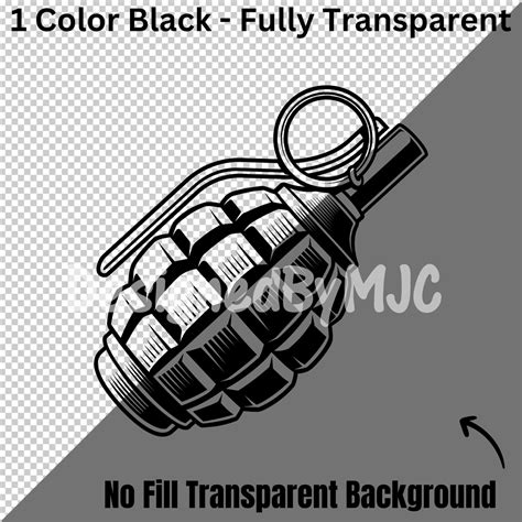 Grenade Svg Hand Grenade Png Weapon Svg Military Army Clipart