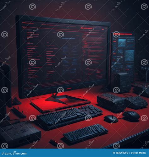 Internet Security Concept Technology Vulnerable Passwords Hacking