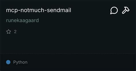 Mcp Notmuch Sendmail Glama