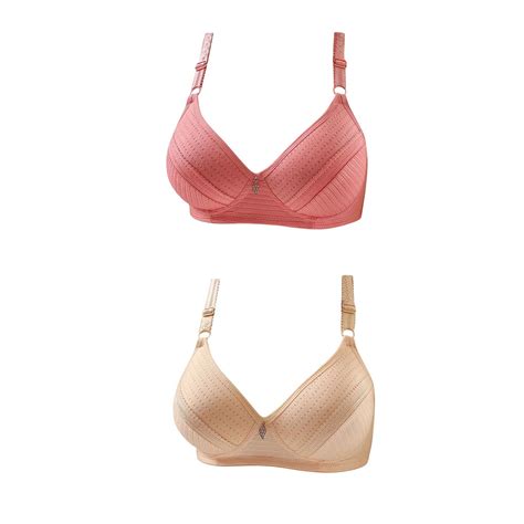 Bigersell Bras For Women Pack Of 2 Womens Plus Size Wireless Bras