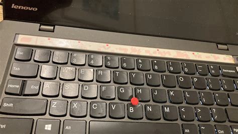 Touch Bar Issue R Thinkpad